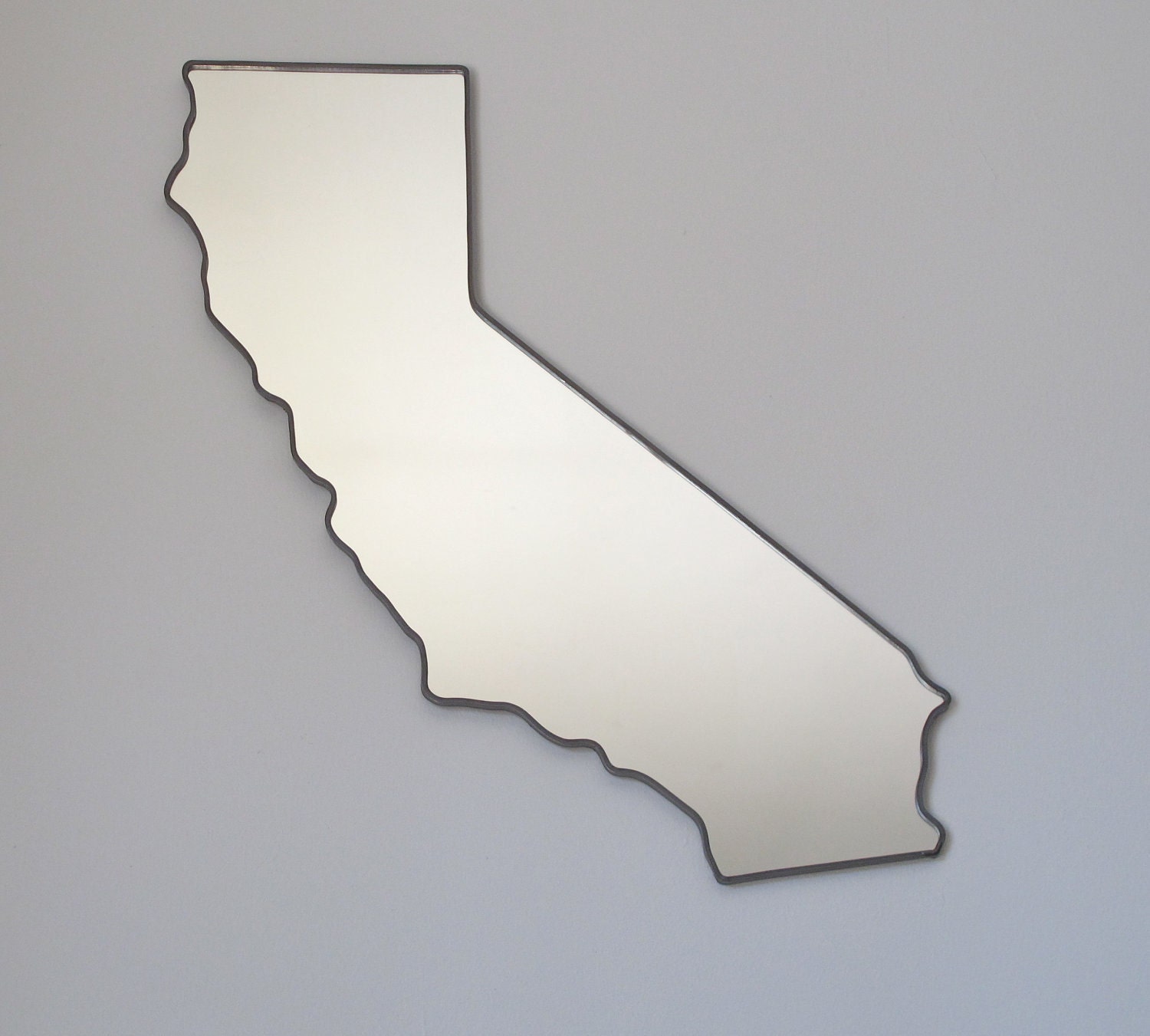 California Mirror / Wall Mirror State Outline Silhouette San Francisco ...