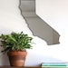 California Mirror / Wall Mirror State Outline Silhouette San Francisco ...