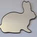 Rabbit Mirror / Handmade Wall Mirror Easter Bunny Hare Peter Cottontail ...
