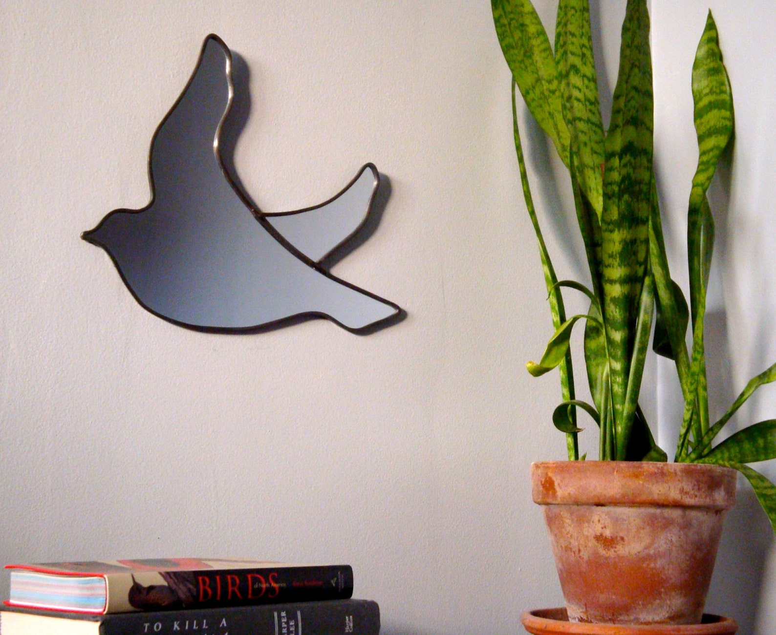 Bird Mirrors Trio of / Handmade Wall Mirrors Set of Three 3 - Etsy