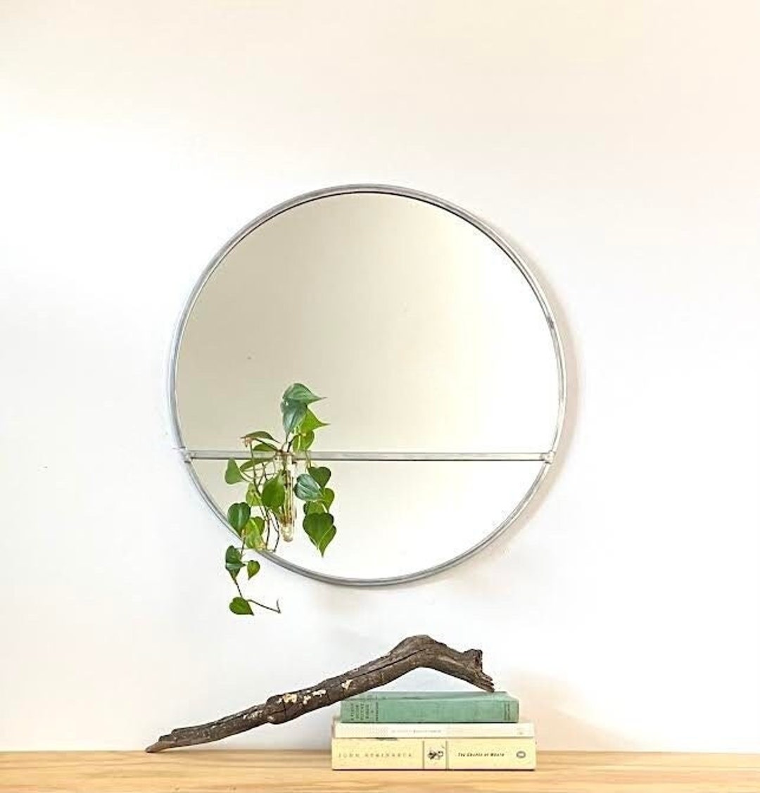 Circle Mirror Plant Propagator Handmade 18" Round Wall Mirror Modern ...