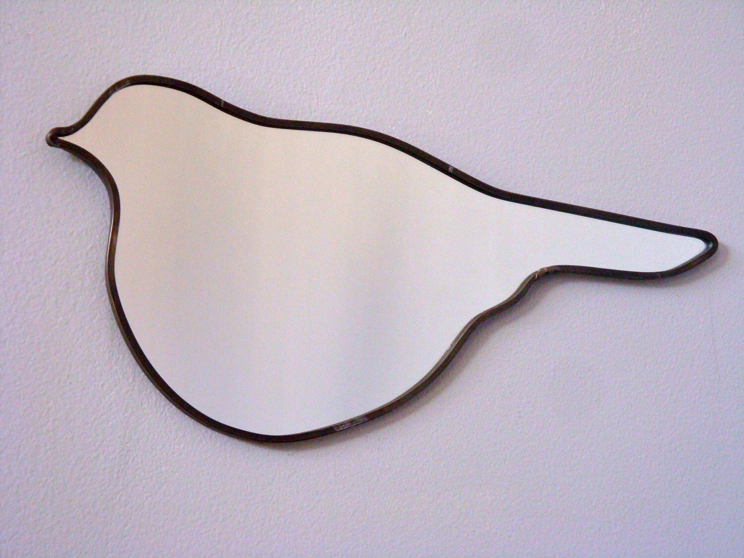 Bird Mirror No. 4 Handmade Wall Mirror Shape Outline Wall Art - Etsy
