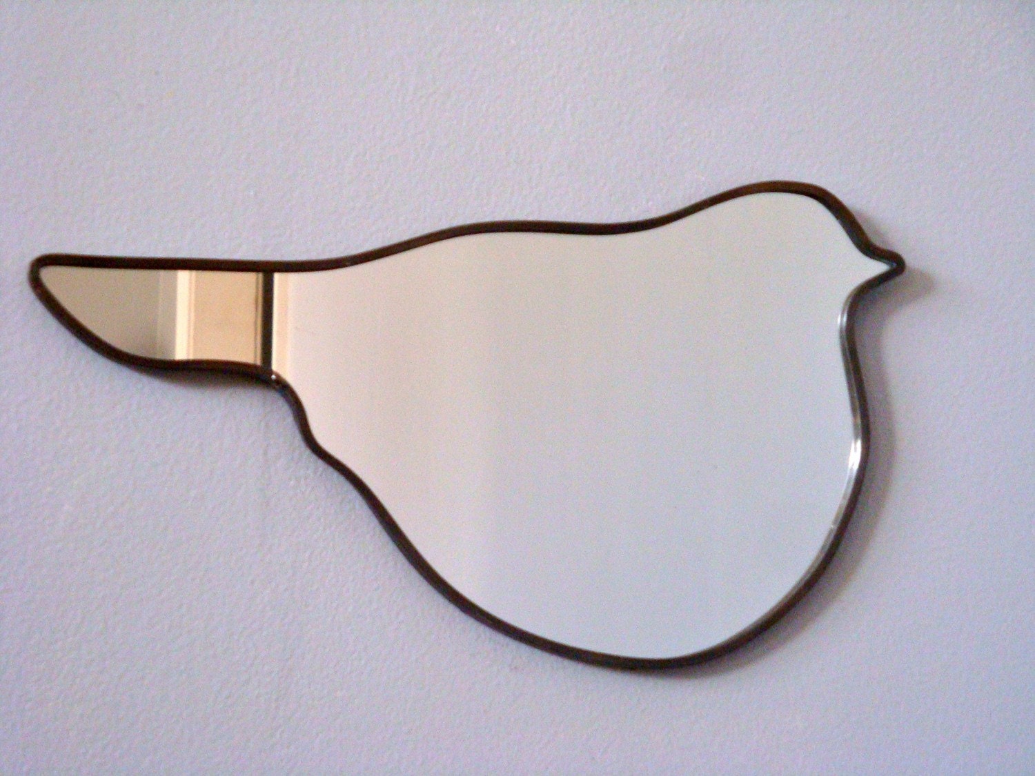 Bird Mirror No. 7 / Handmade Wall Mirror Bird Shape Bird - Etsy
