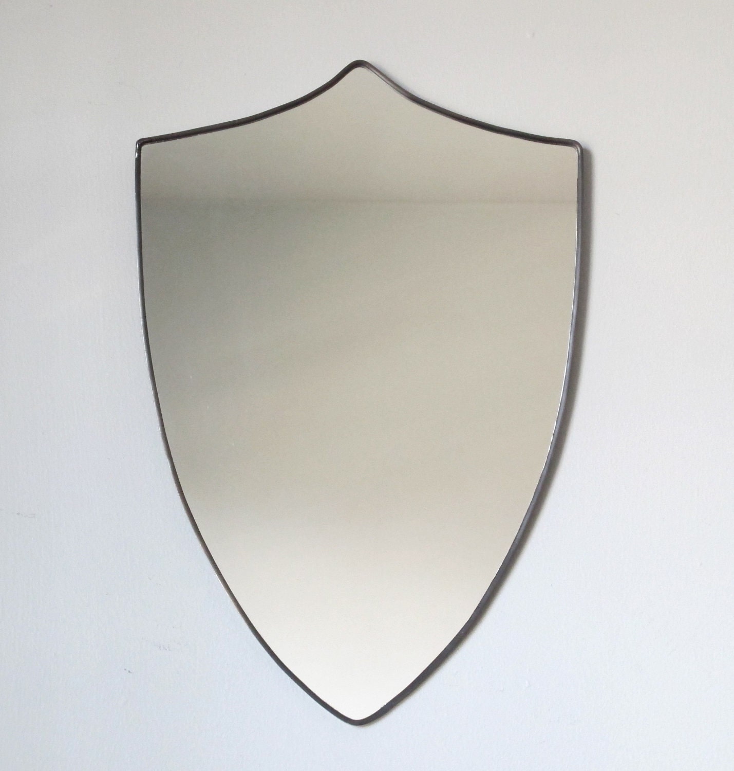 Shield Mirror Crest Mirror Handmade Mirror Wall Mirror Shape - Etsy