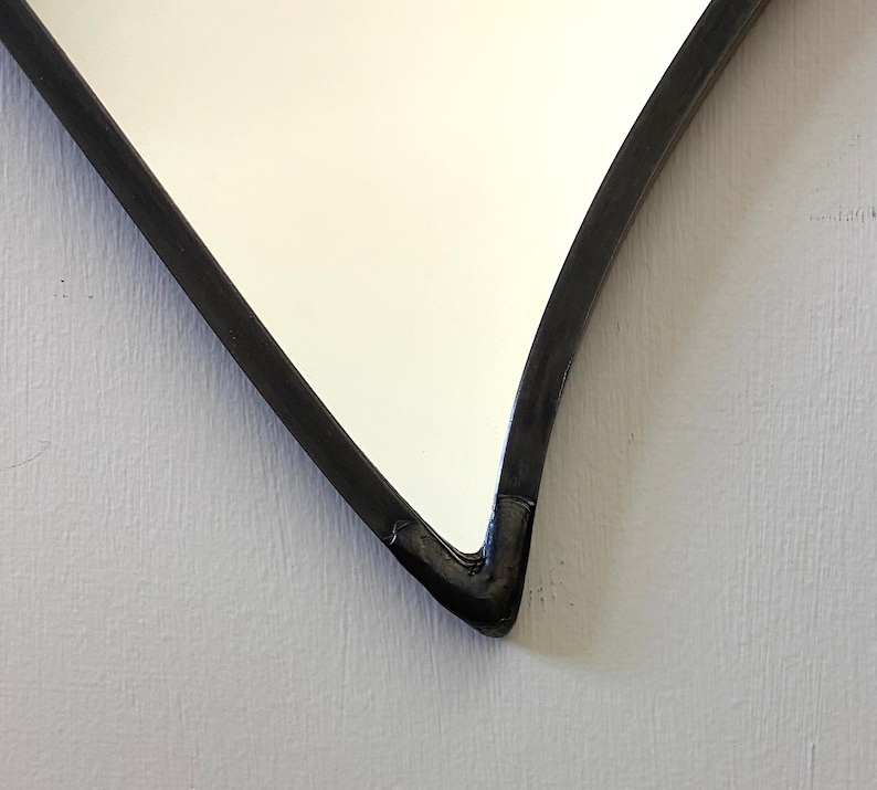 Large Heart Mirror / Handmade Wall Mirror Heart Shape Art - Etsy