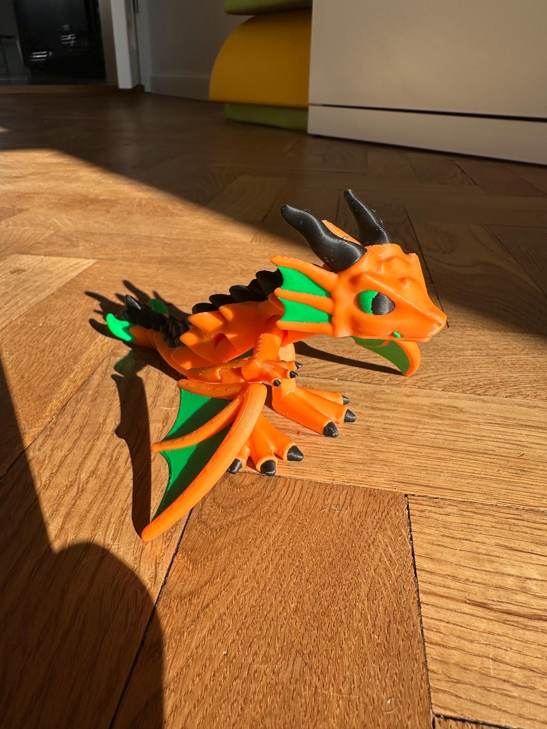 Moving Baby Dragon Figurine - Etsy