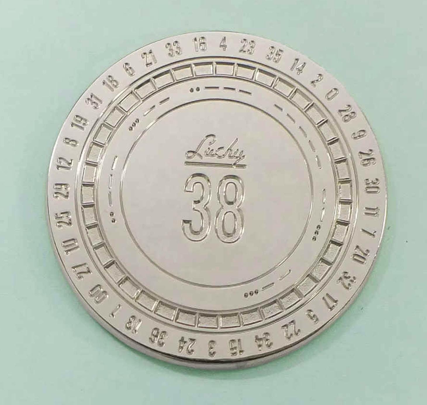 Lucky 38 Casino Platinum Chip – Fallout: New Vegas Die-cast Collectible ...