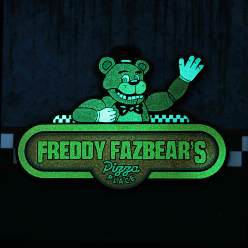 Freddy Fazbear Pizzeria Sign - Etsy
