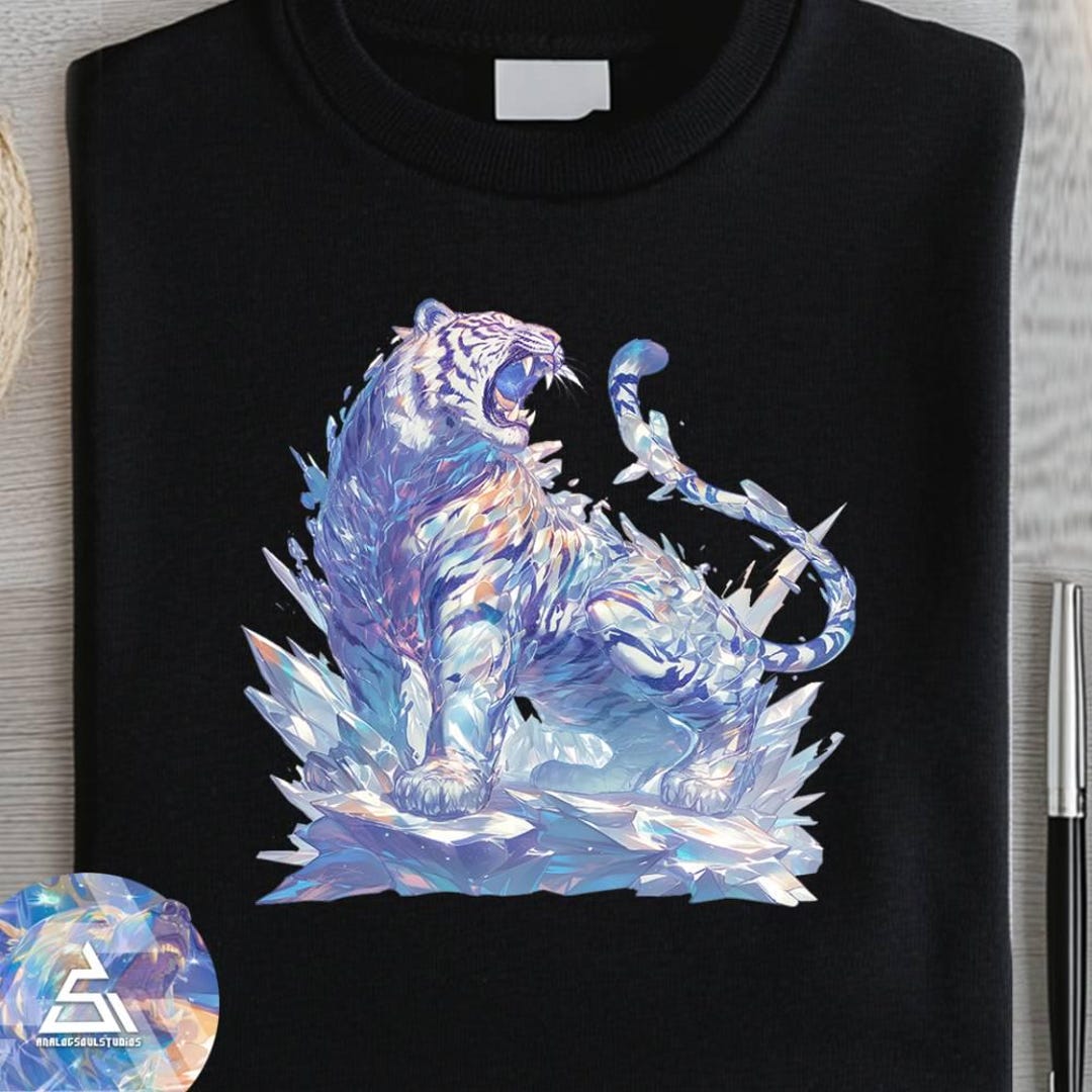 Majestic Tiger T-shirt Design | Tiger T-shirt Design | Cool T-shirt ...
