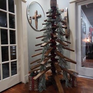 Wine Barrel Christmas Tree - Etsy