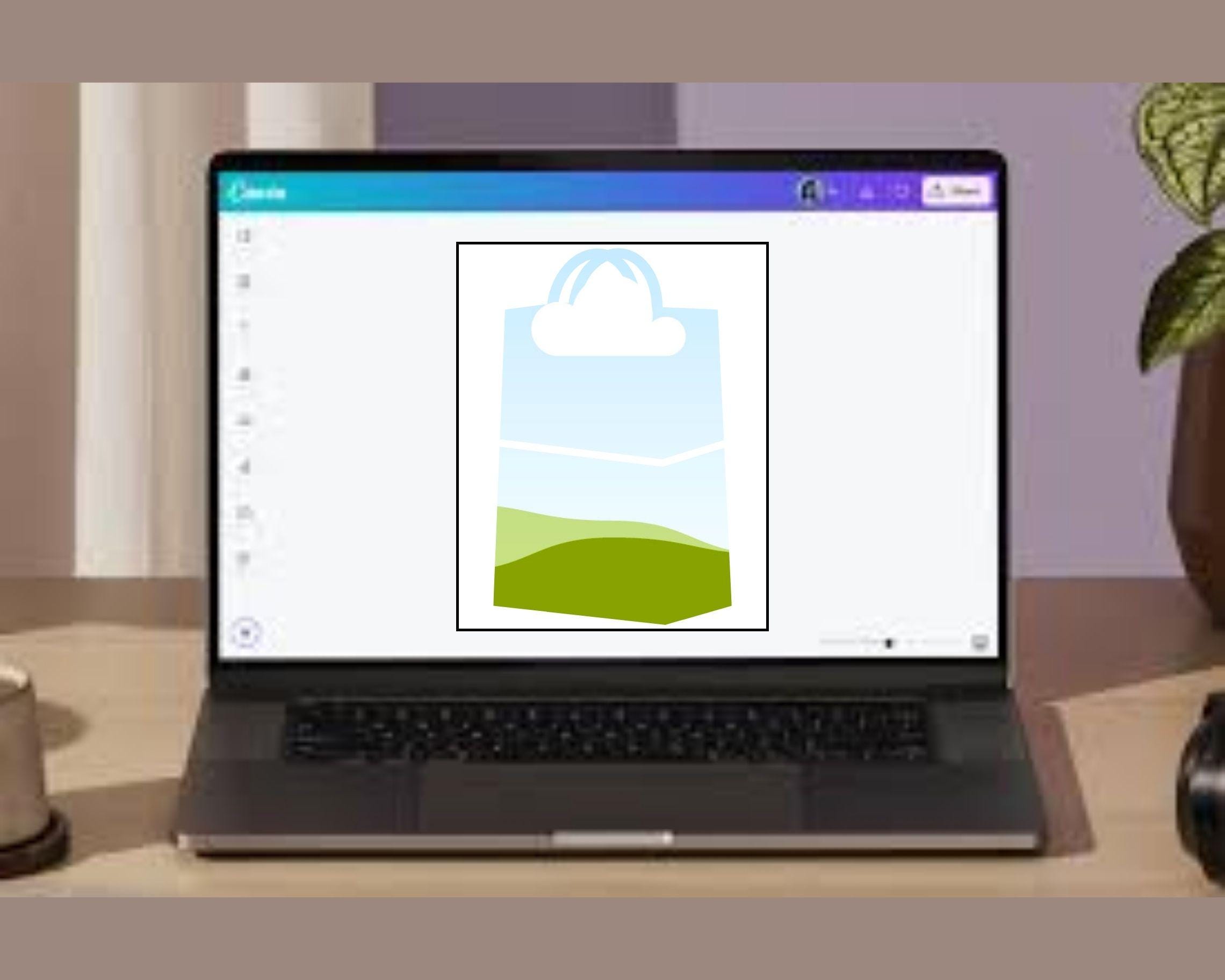 Lunch Bag Template| DIY Paper Bag SVG| Printable Snack Bag| Custom Food ...