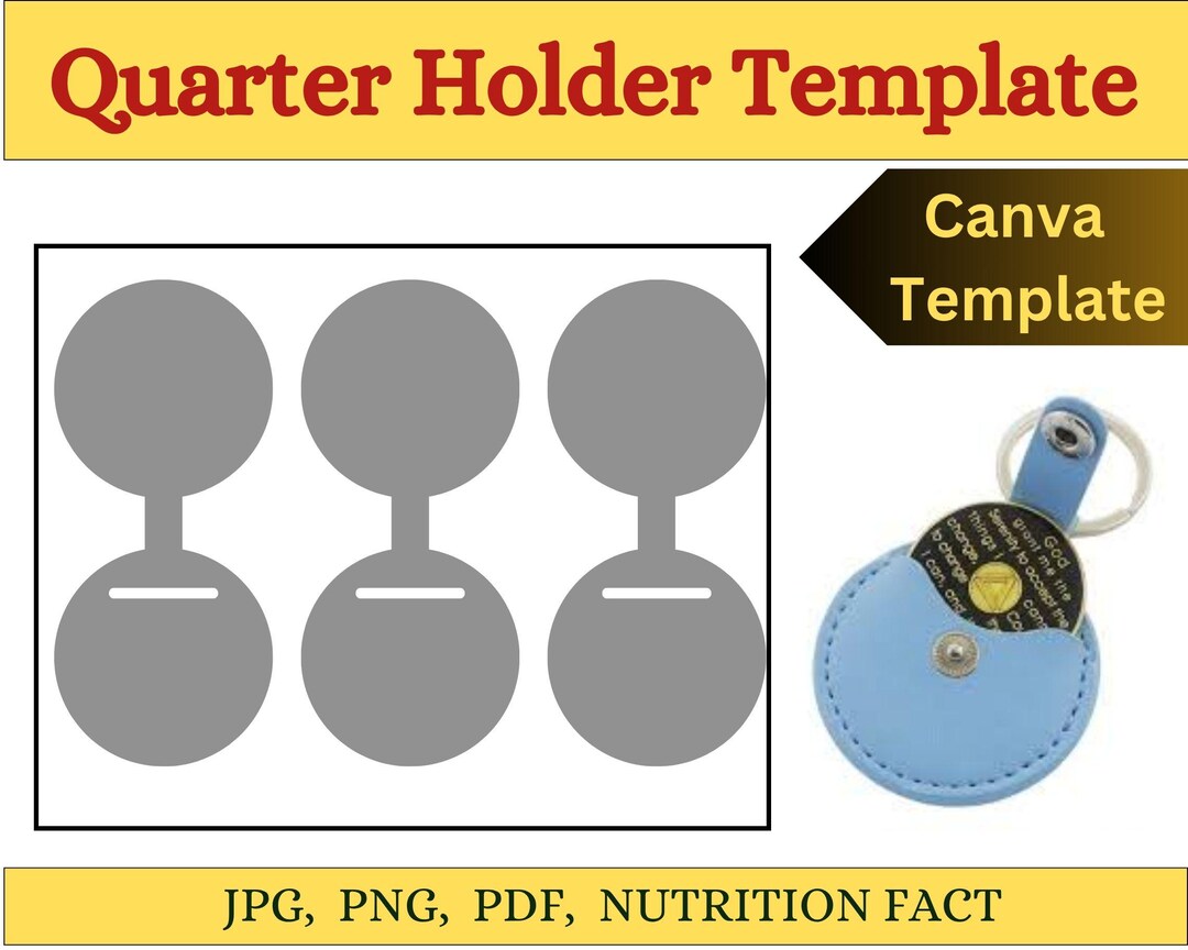 50 State Quarter Map Template: Coin Collector SVG, Printable PDF ...
