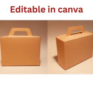 Suitcase Template| DIY Mini Luggage Box| Suitcase Favor Box SVG| Travel ...