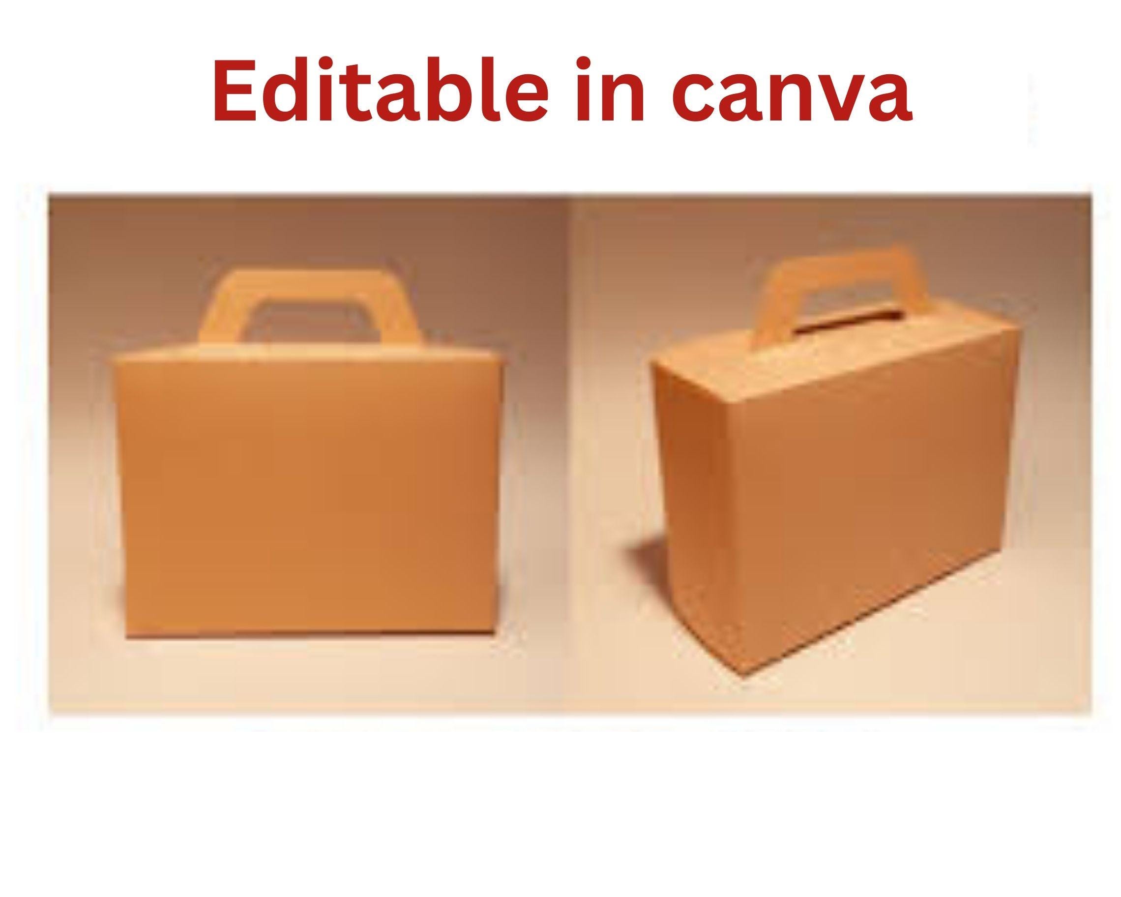 Suitcase Template| DIY Mini Luggage Box| Suitcase Favor Box SVG| Travel ...