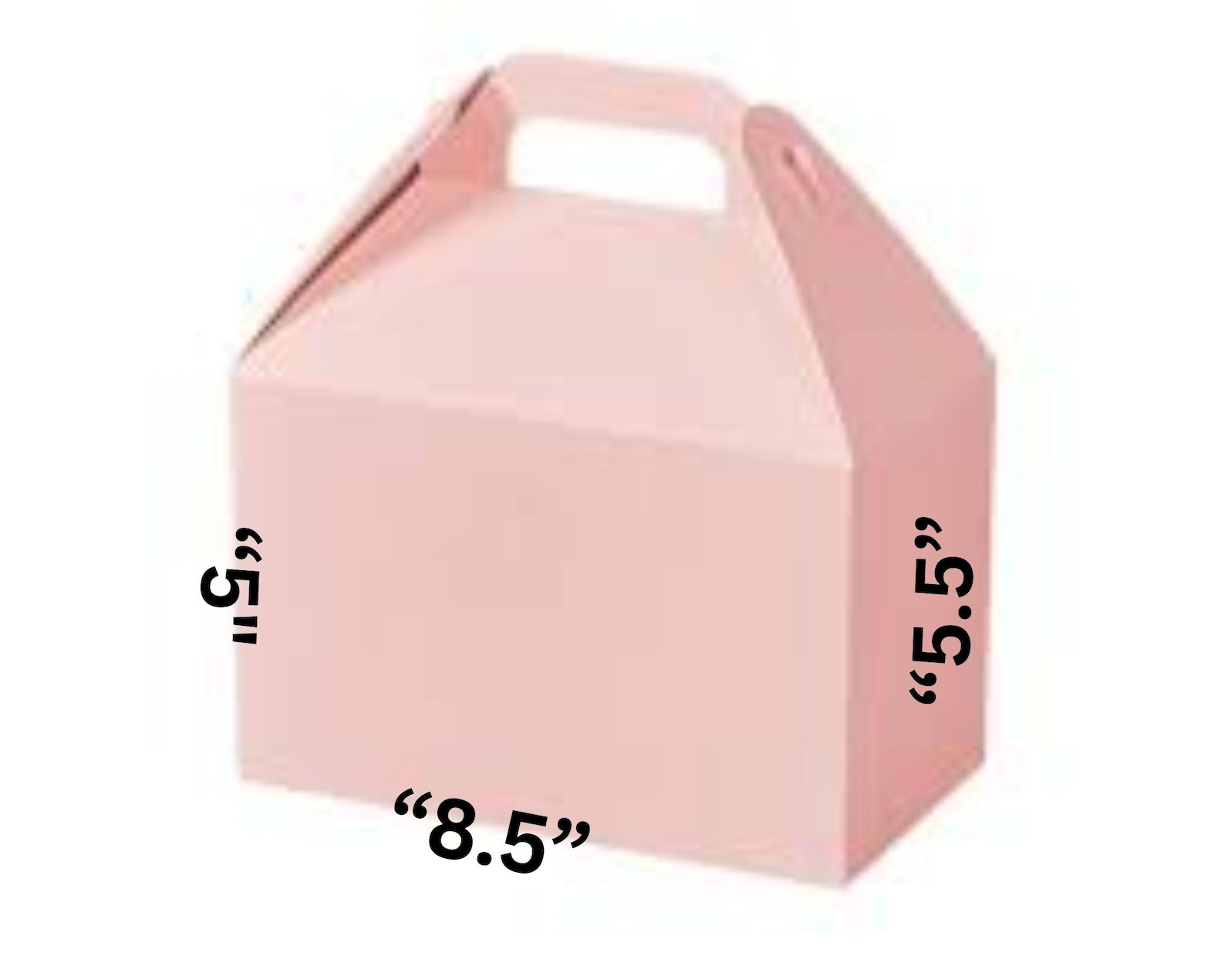 Gable Box Template| Favor Box SVG| DIY Gift Box|gamble Box Size 8.5" X ...