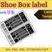 DIY Shoe Box Template | Custom Sneaker Storage (svg, Png, Dxf, Pdf) - Etsy