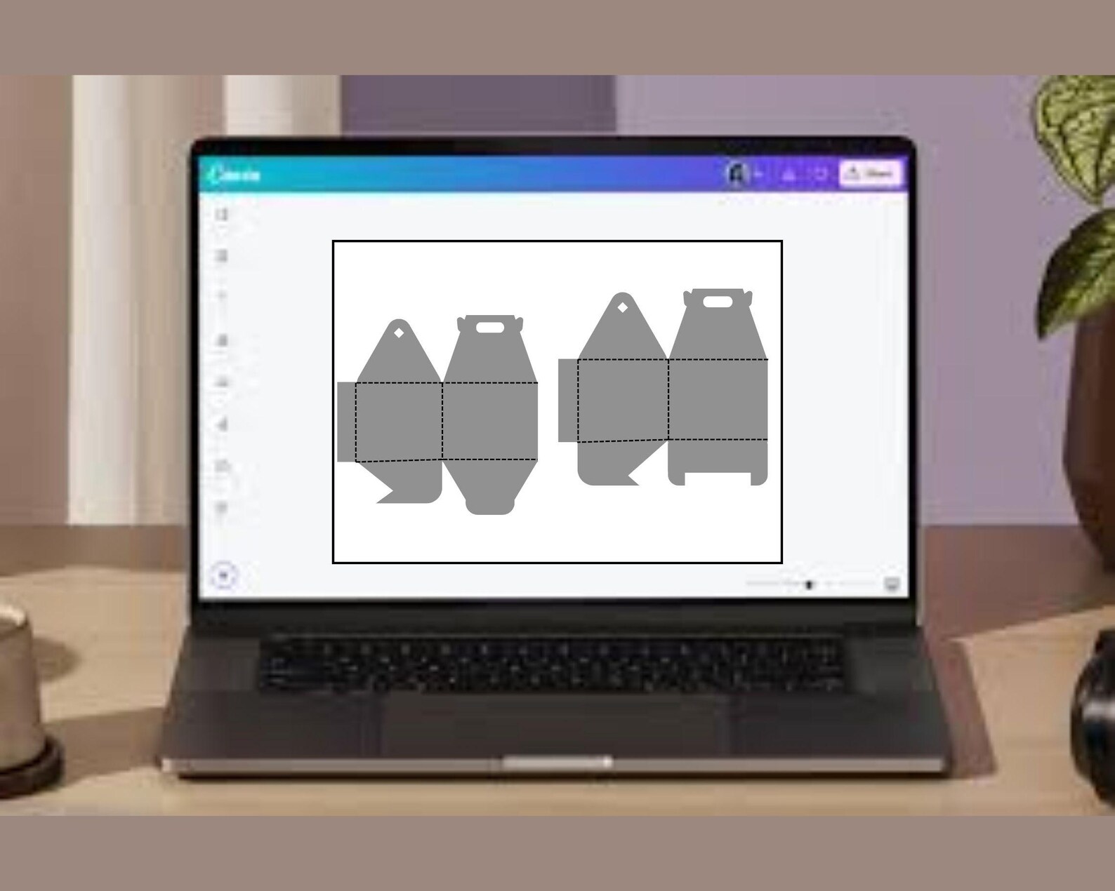 DIY Gable Box Template (svg, Png, Dxf, Pdf) - Etsy