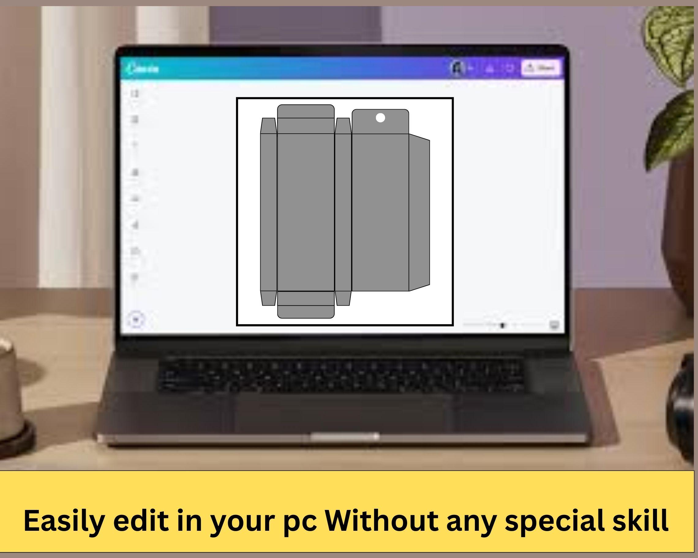 Crayon Box Template 3.77"x1.37" | Mini Crayon Box SVG| Editable Crayon ...