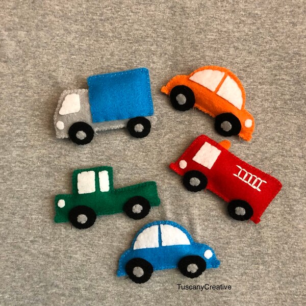 Felt Cars - Etsy