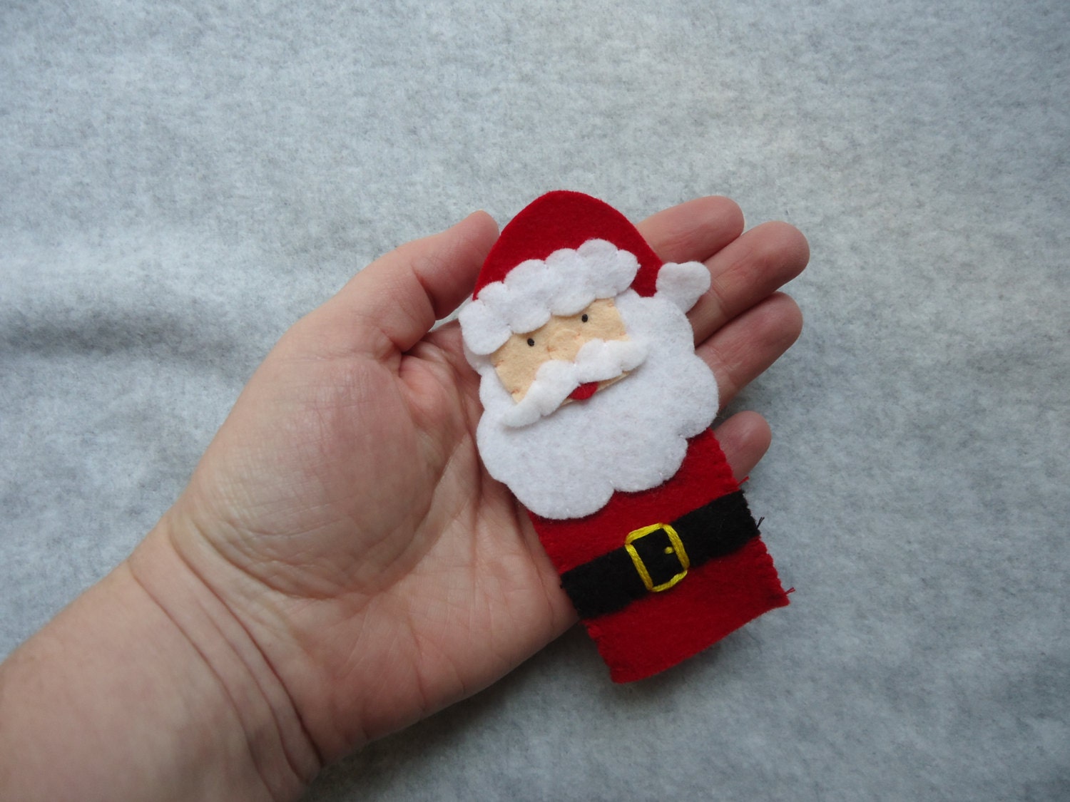Christmas Finger Puppets Includes Santa Claus Rudolph the | Etsy