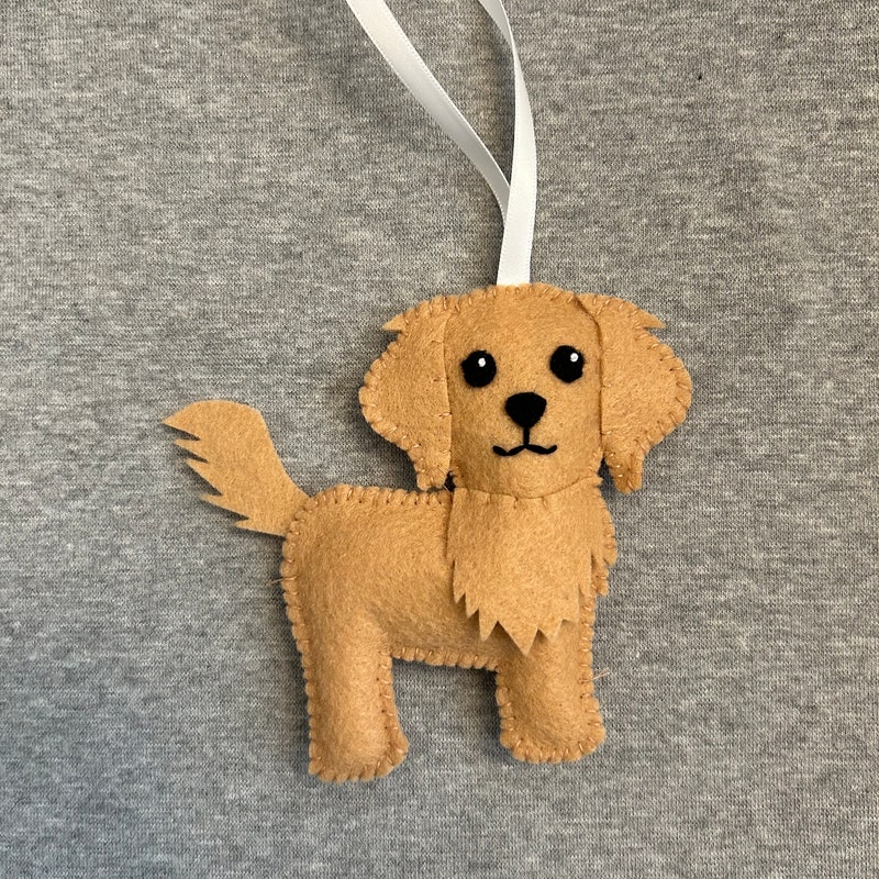 Felt Golden Retriever - Etsy
