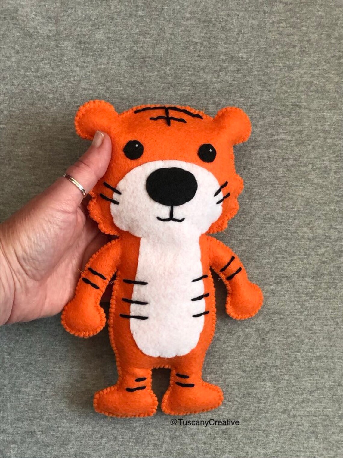 Tiger Stuffed Toy | Etsy