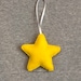 Yellow Star Christmas Ornament Holiday Home Decor - Etsy