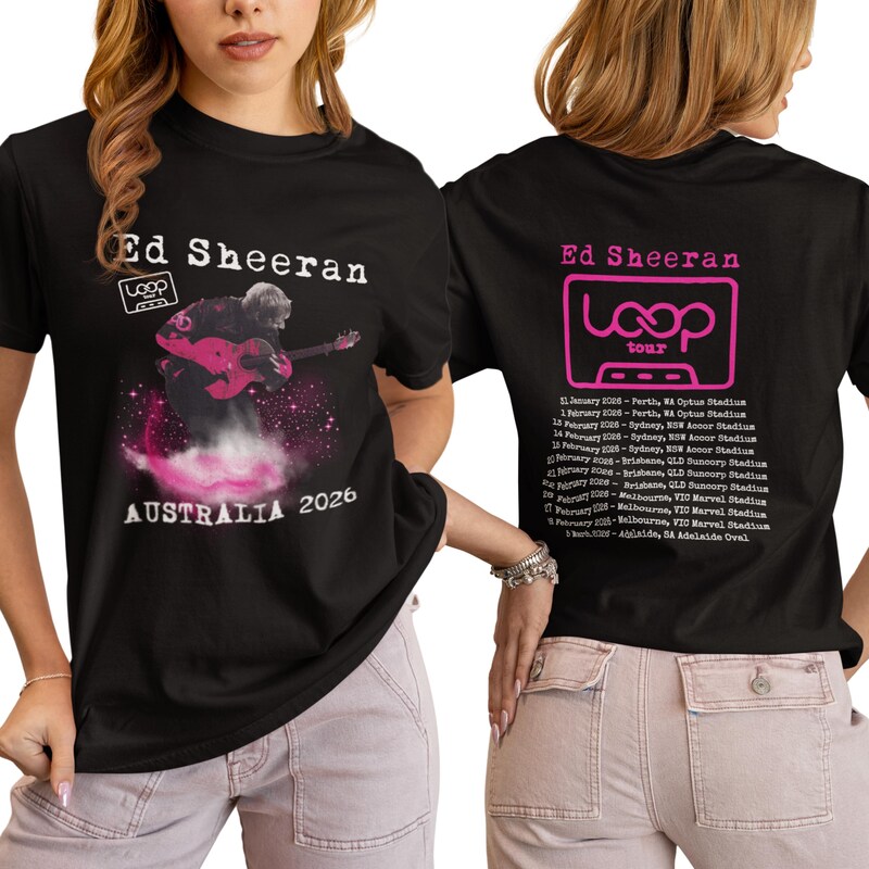 Ed Sheeran Loop Tour Merch - Etsy Australia