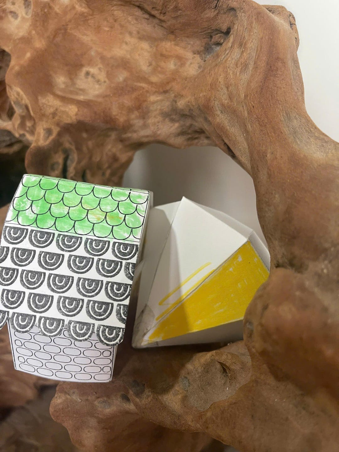 DIY Mini Paper Houses – Printable 3D Craft - Etsy
