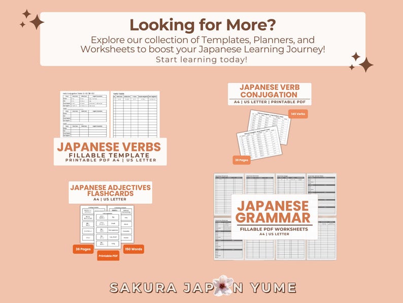 Japanese Numbers Flashcards Minimalist Kanji Hiragana JLPT Printable ...