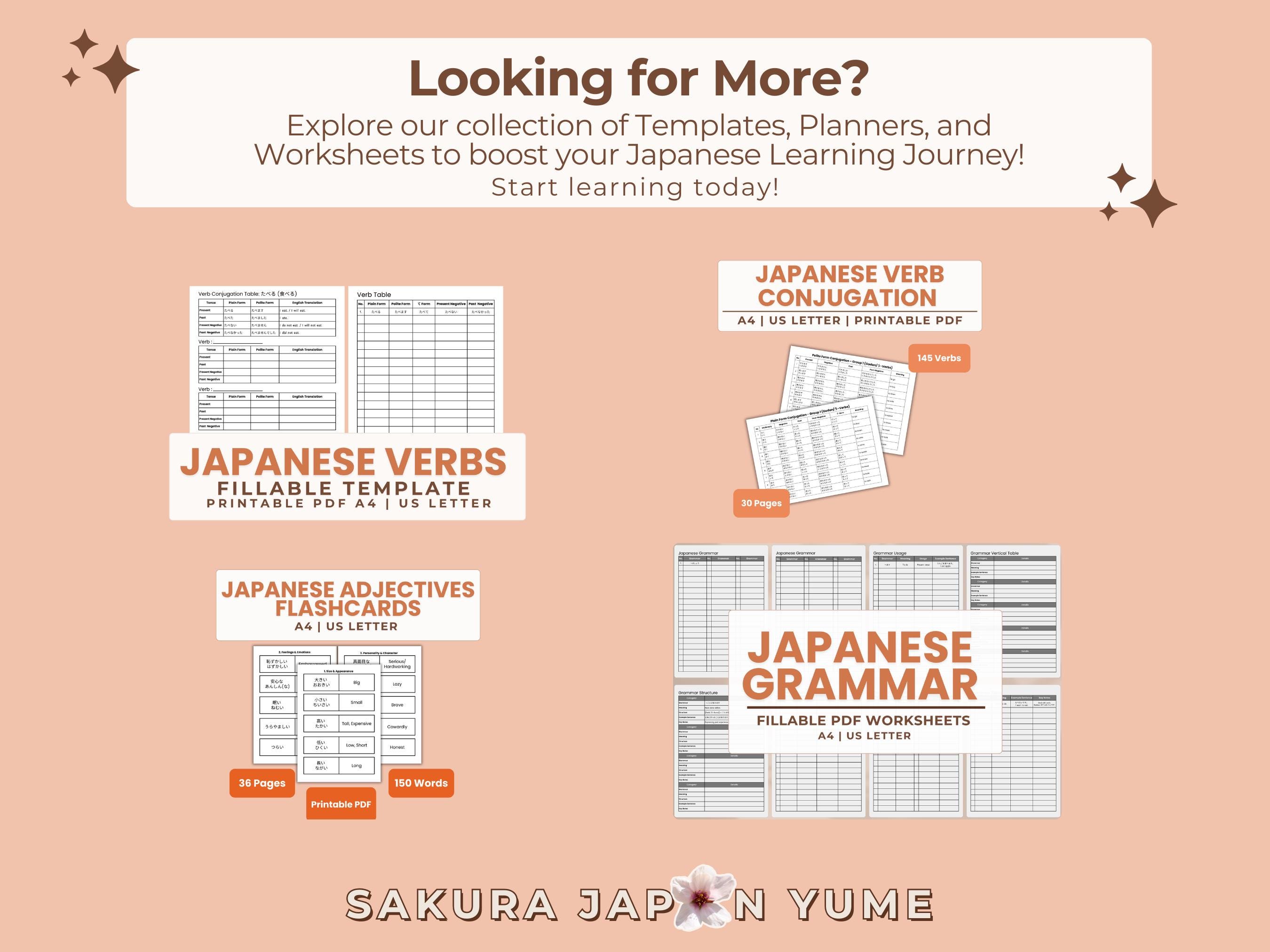 Japanese Numbers Flashcards Minimalist Kanji Hiragana JLPT Printable ...