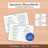 Japanese Romaji Learning Flashcards • 80 Words in 10 Lexical Sets • for ...