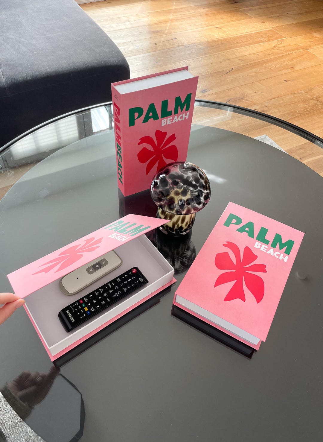 Palm Beach Pink Coffee Table Book, Storage, Book Box, Fashion Book Box ...