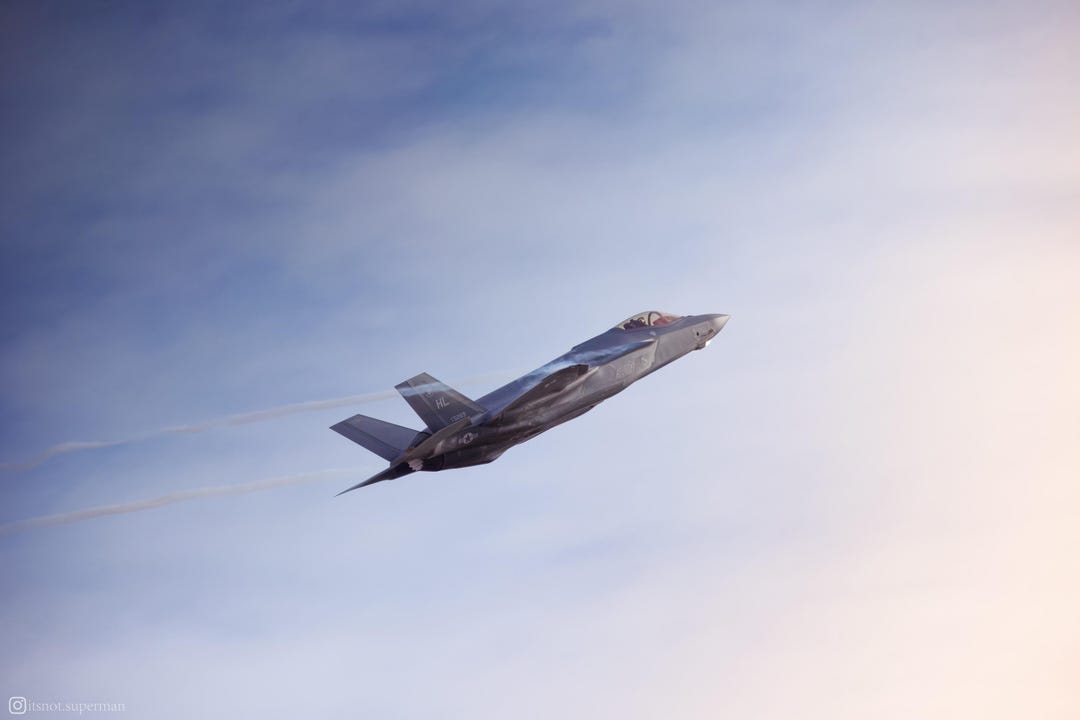 PHOTO PRINT - F-35 Lightning II High Speed Fighter Jet Air Force Prints ...