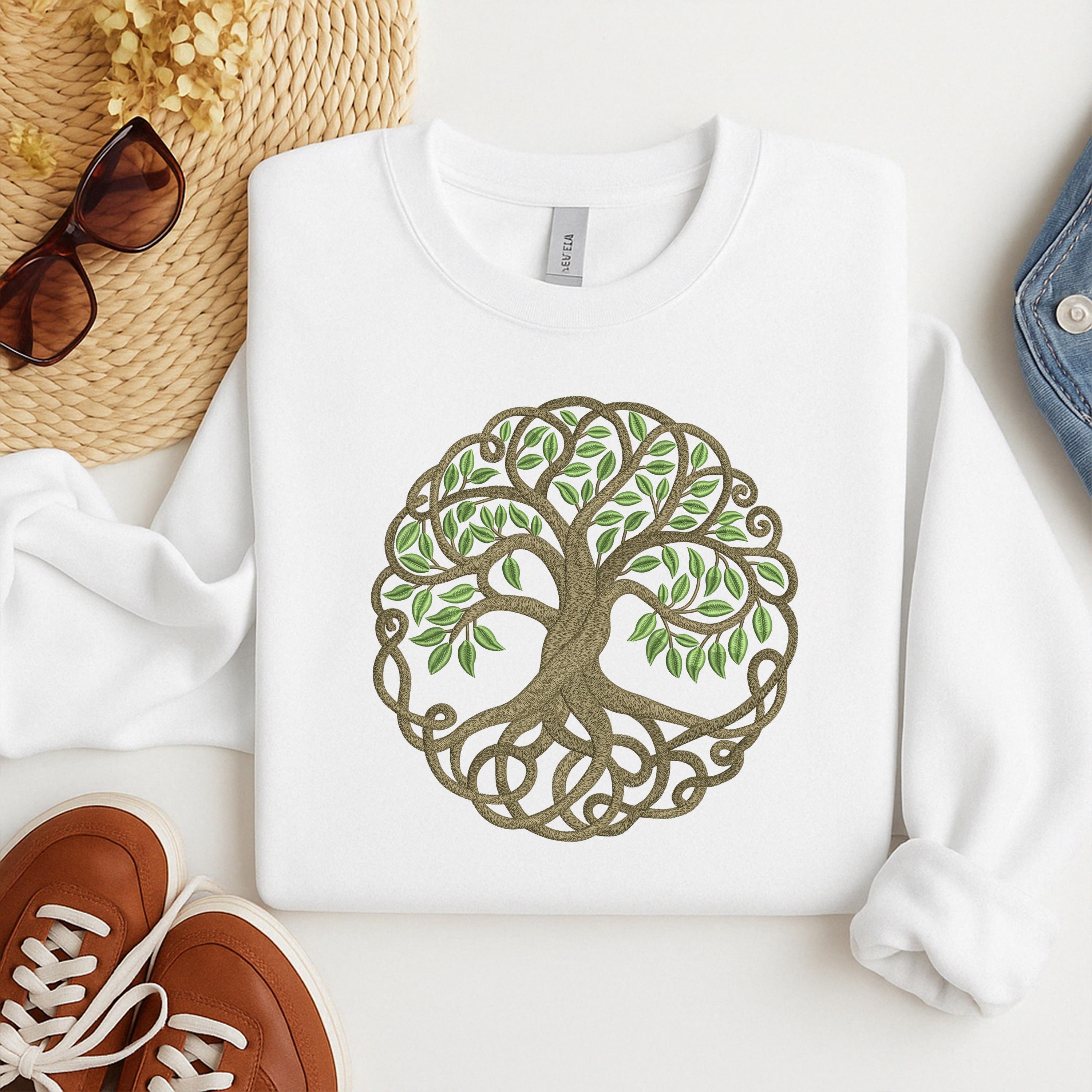 Tree of Life Machine Embroidery Design, Tree of Life Embroidery Files ...