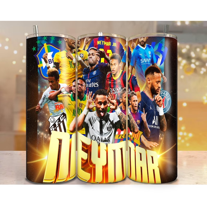 Neymar Design HP Design Digital File for Sublimation, 20oz Skinny ...