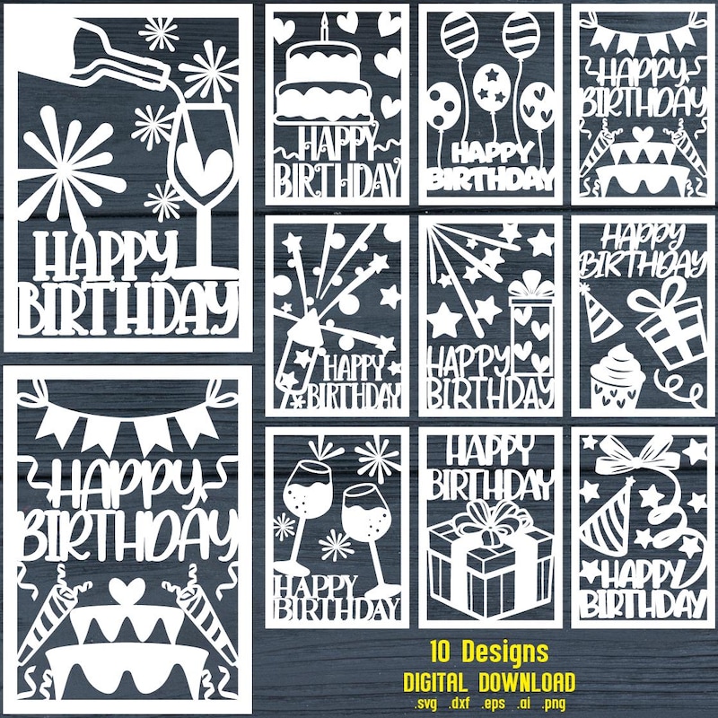 Papercuts Greeting Cards - Etsy