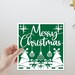 Christmas Papercut Bundle: 10 Card Templates (digital Download) - Etsy