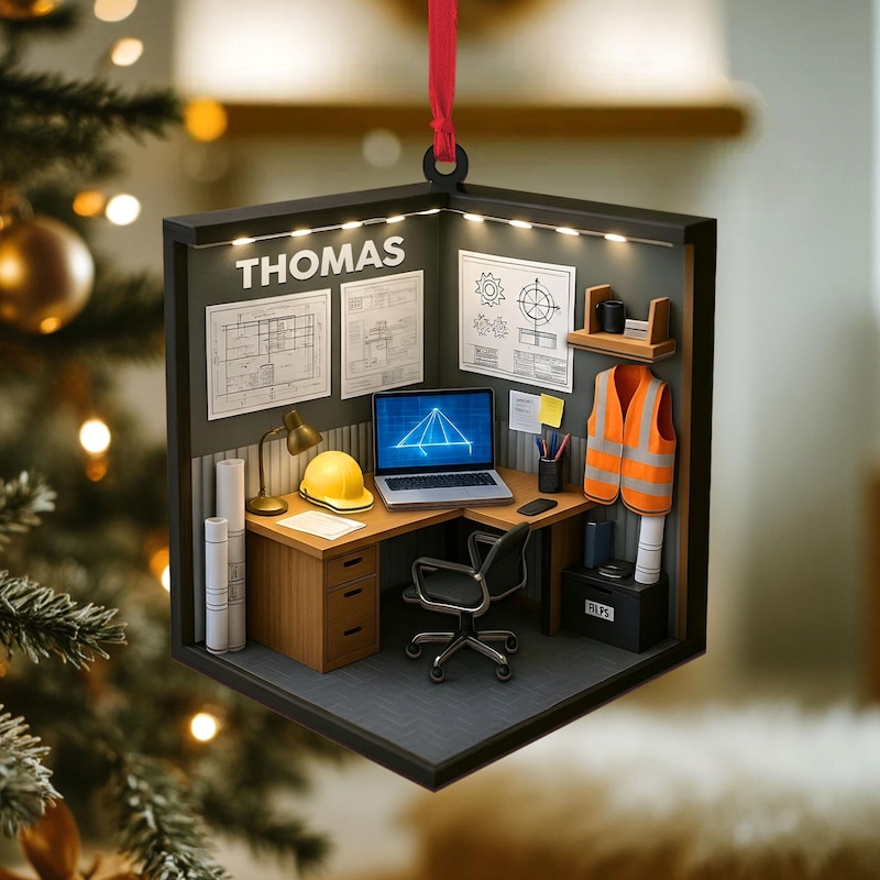 Engineer Ornament - Etsy