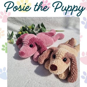Posie the Puppy Crochet Pattern - Etsy
