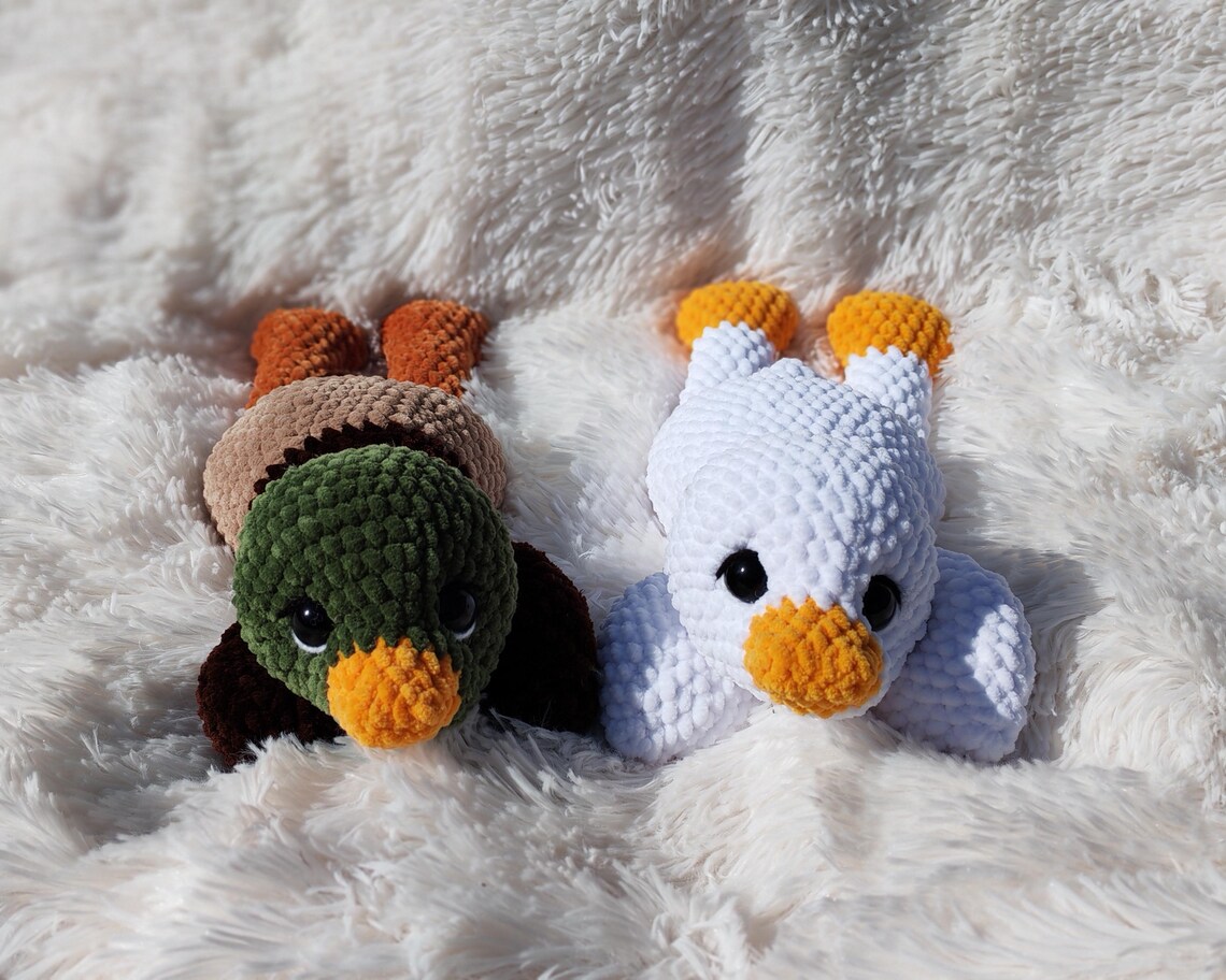 Delilah the Duck Crochet Pattern - Etsy