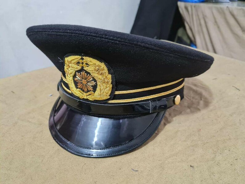 Japan Police Cap - REPLICA Available in All Sizes - Etsy