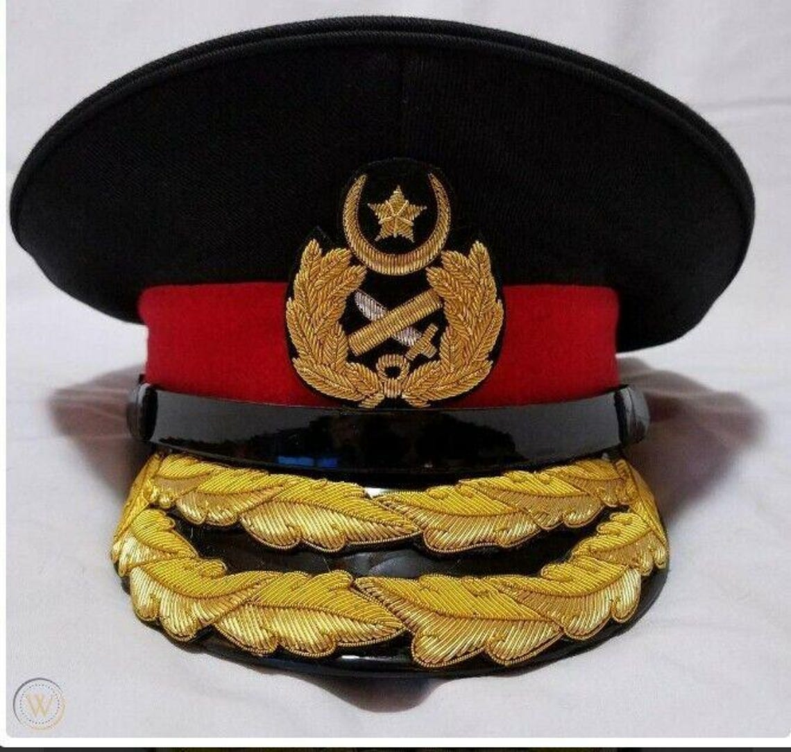 Pakistani Army General Officer Hat Cap - Etsy