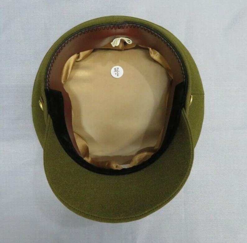 British Army Officer Khaki No:2 Service Dress Hat/peak Cap - Etsy