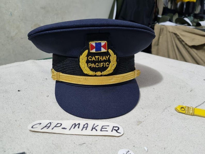 Cathay Pacific Airline Pilot Cap - Etsy