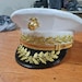 The Salute Uniforms USMC Commandant Dress White Hat - Etsy
