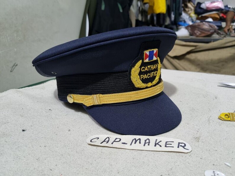 Cathay Pacific Airline Pilot Cap - Etsy