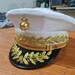 The Salute Uniforms USMC Commandant Dress White Hat - Etsy