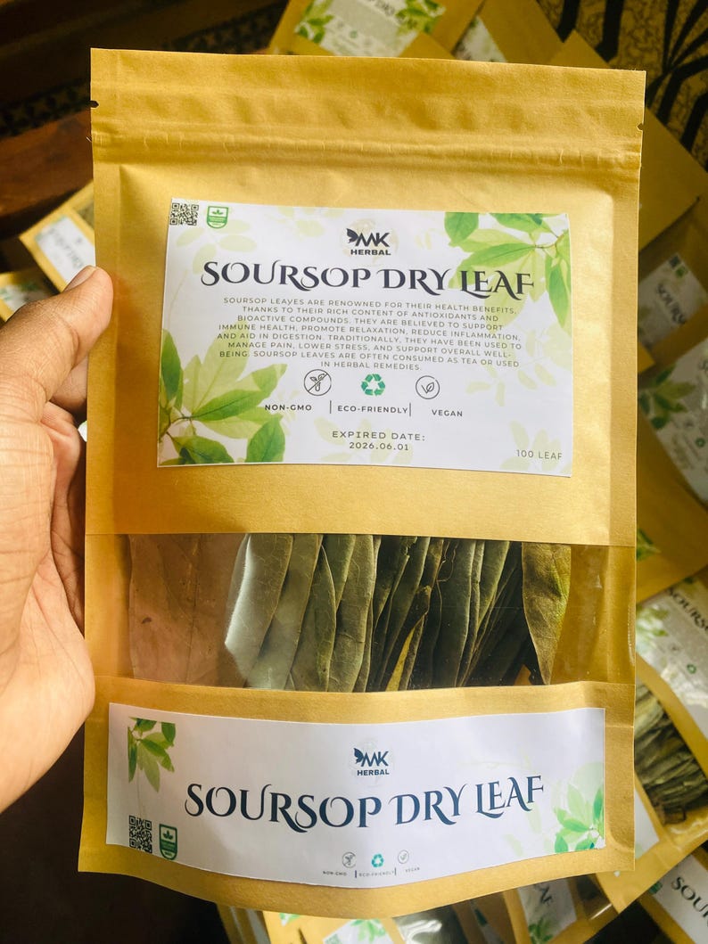 Organic Soursop Leaves | Graviola, Guanabana (100 Leaves) - Etsy
