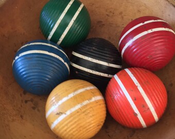 Croquet ball | Etsy